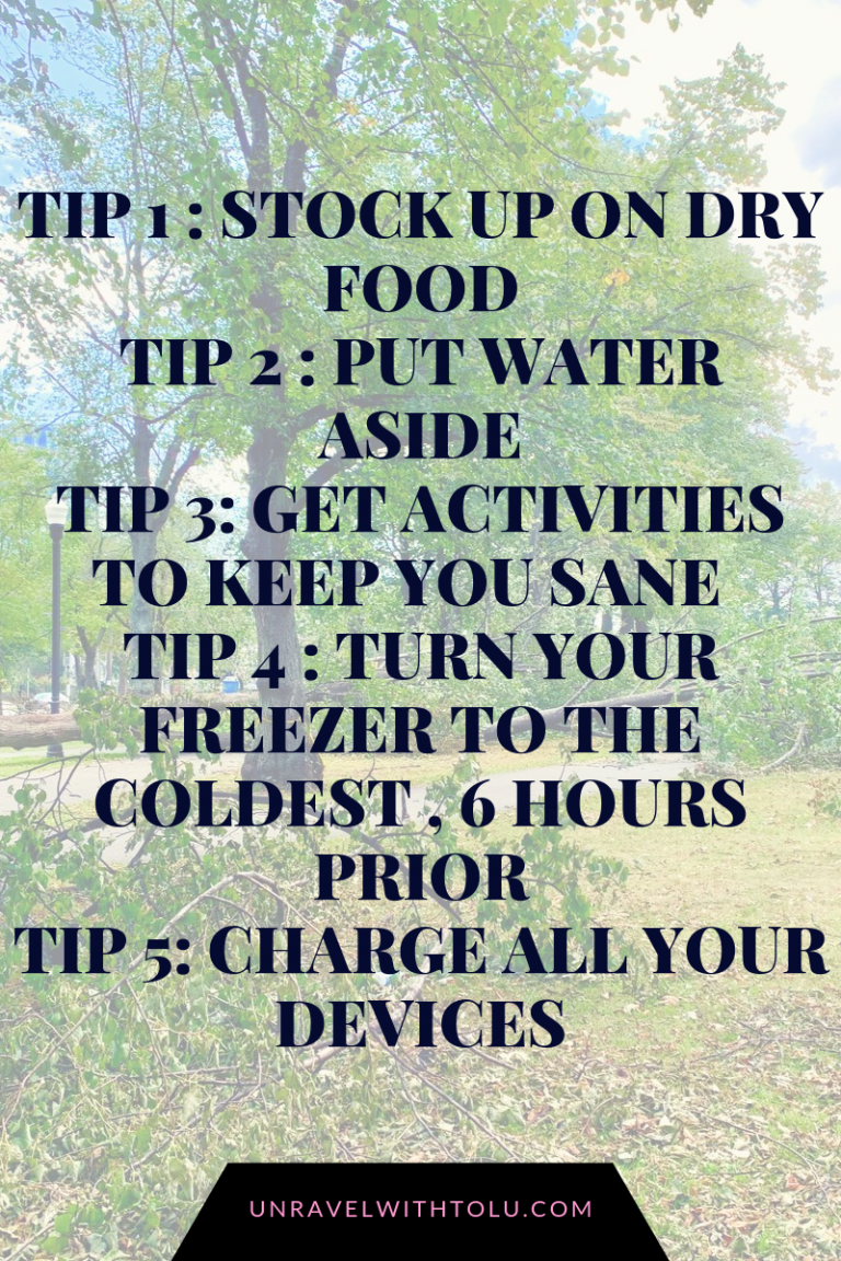 How To Prepare For Natural Disaster - Unravel With Tolu